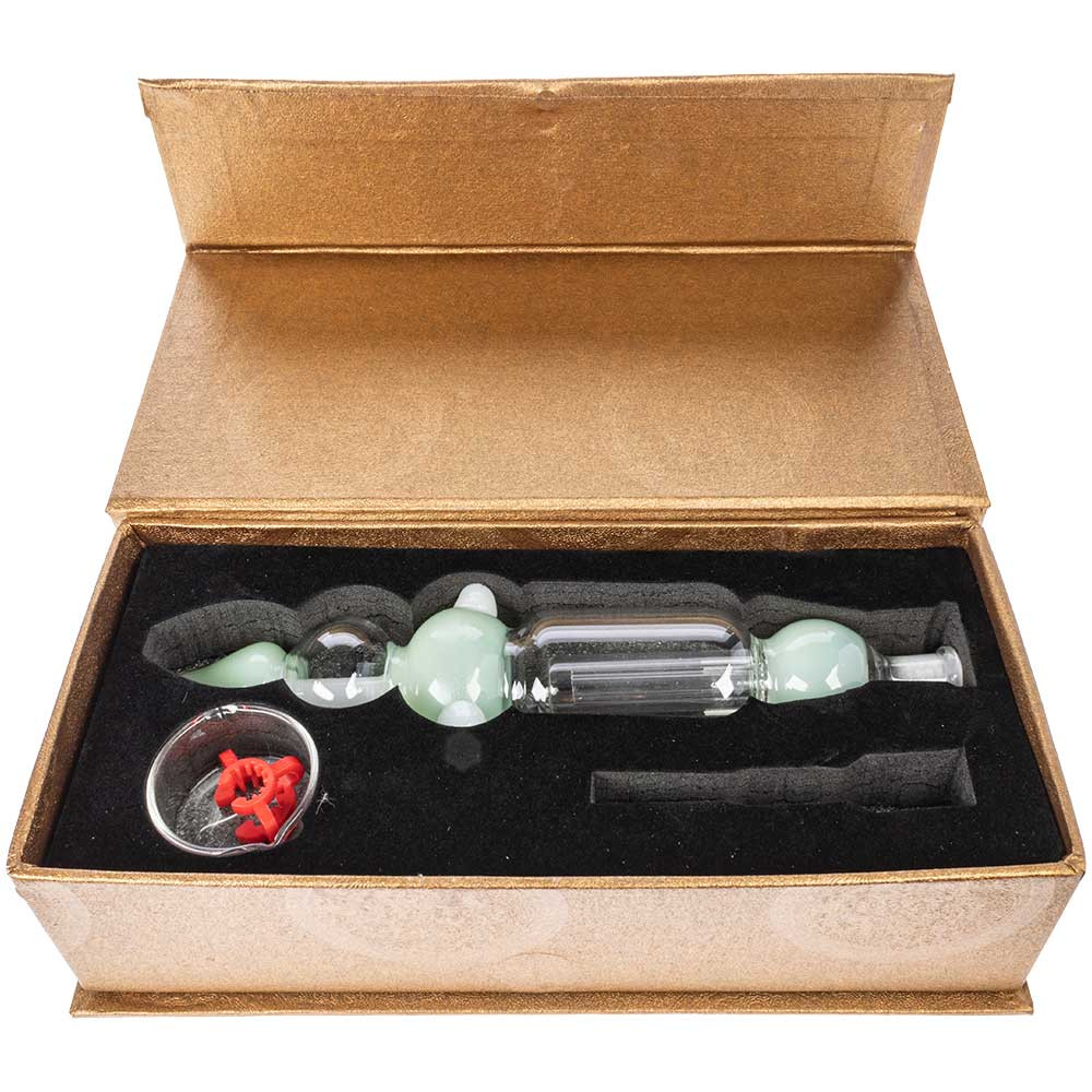 Nectar Collector Bubbler Straw with Titanium Nail