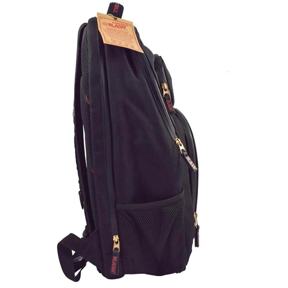 RAW Smokers Smell Proof Bakepack, Black | Raw Backpack