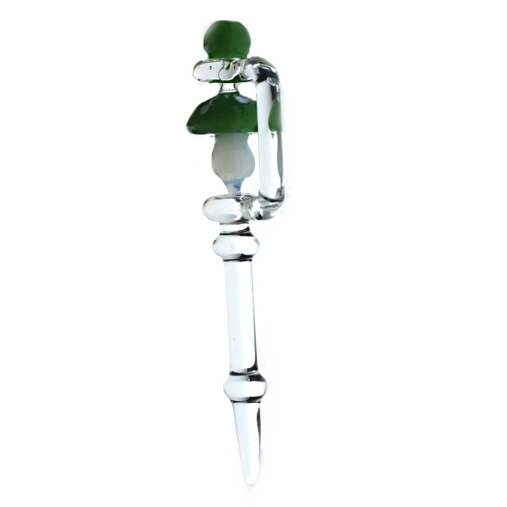 Spinning Mushroom Glass Dabber | Dab Tool