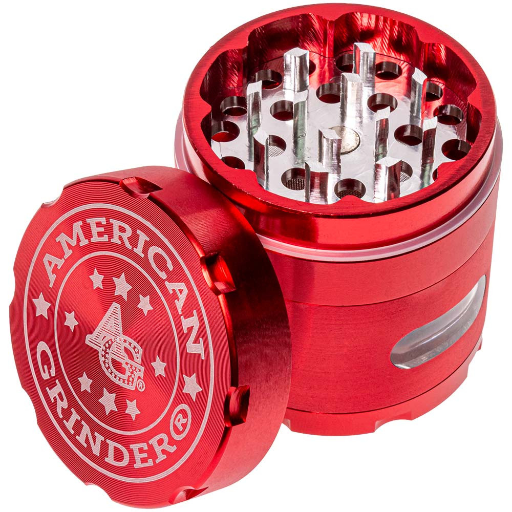 American Grinder 50mm 2 Part Grinder | Portable Herb Grinder