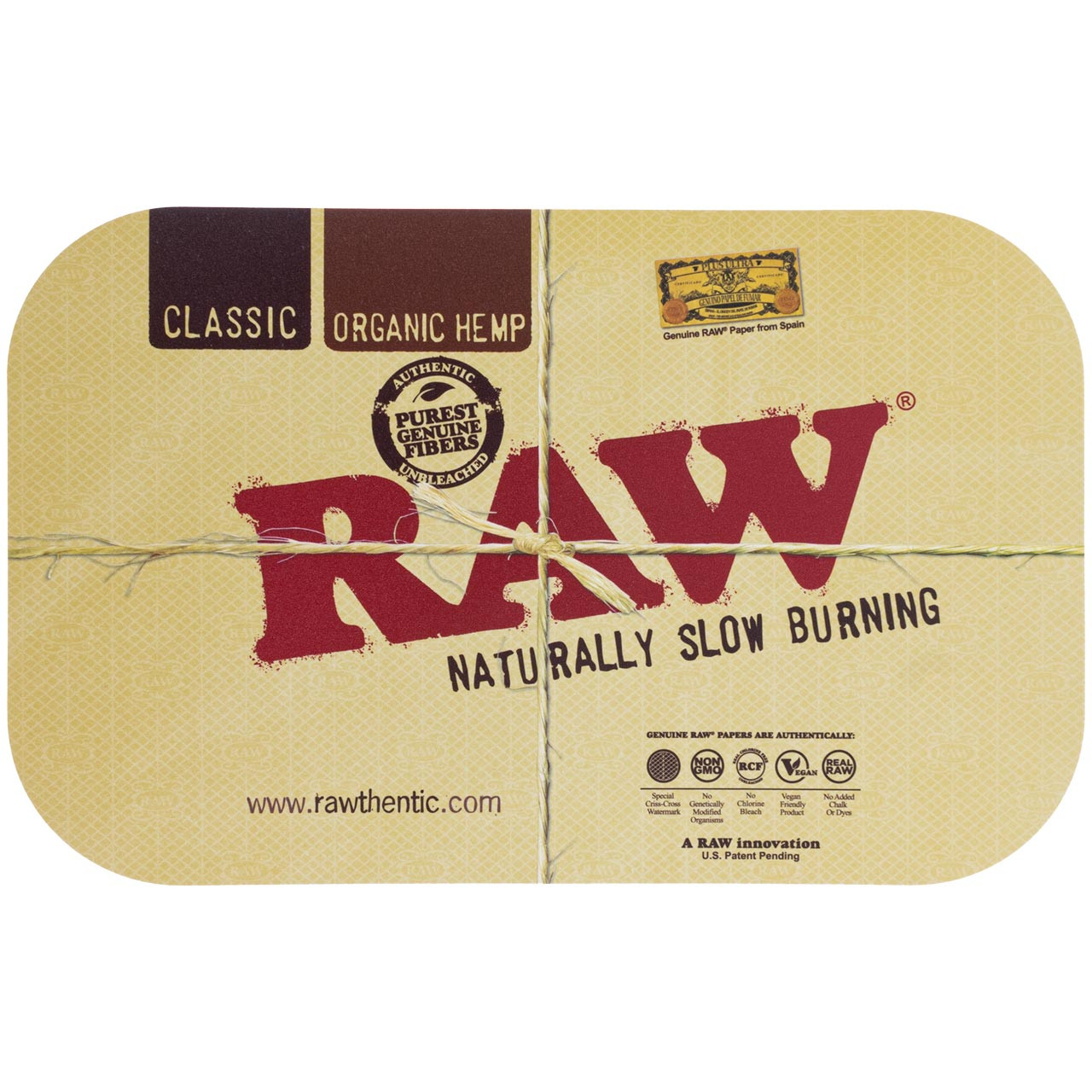 RAW Retro Aluminum Storage Tube | RAW Natural Rolling Papers