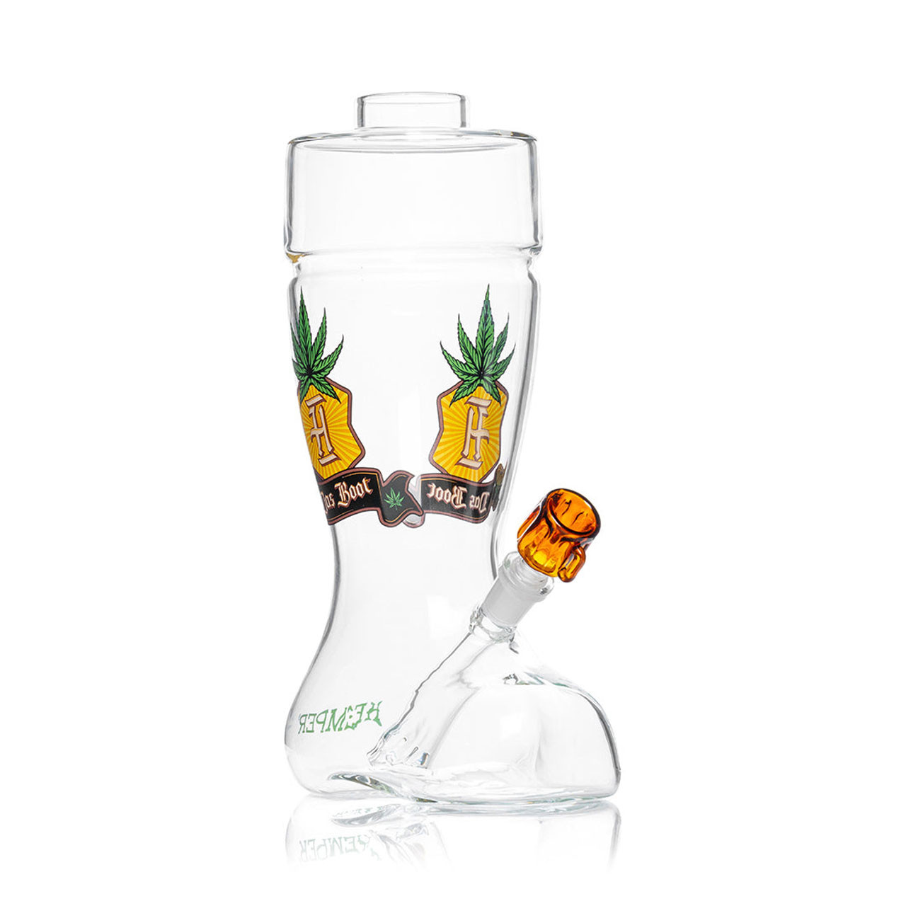 HEMPER 10" XL UFO Vortex Mothership Bong, Teal - Waterbeds 'n' Stuff