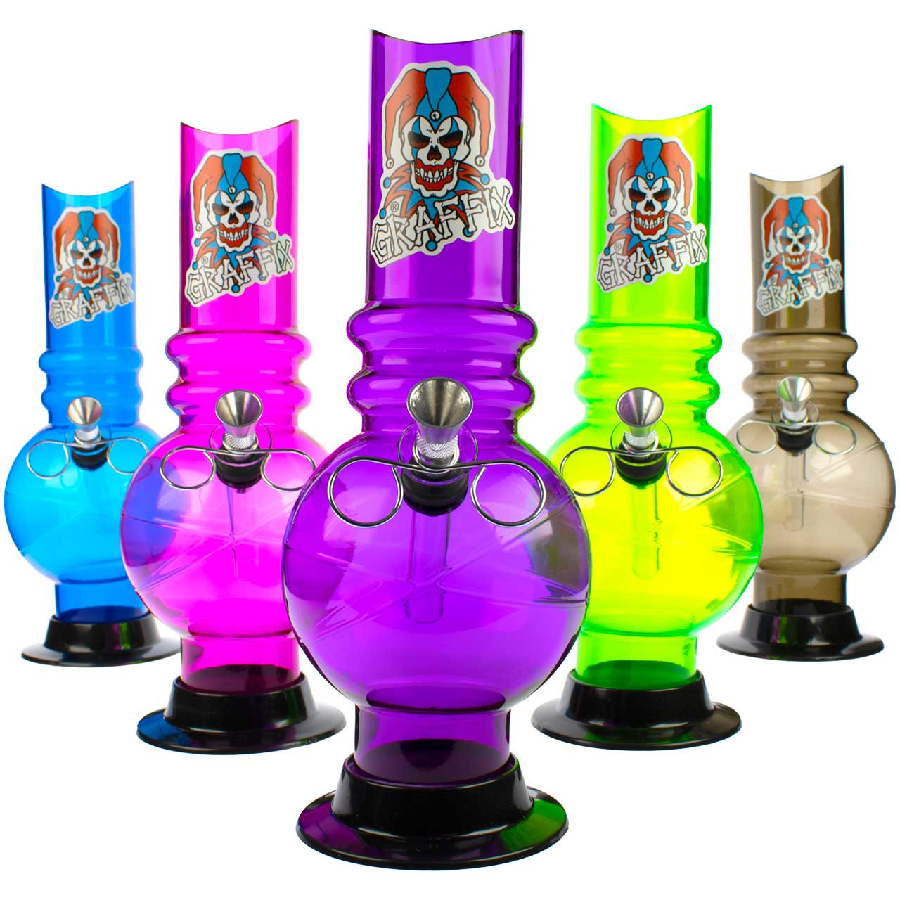 Graffix Acrylic Bongs | Waterbeds 'n' Stuff