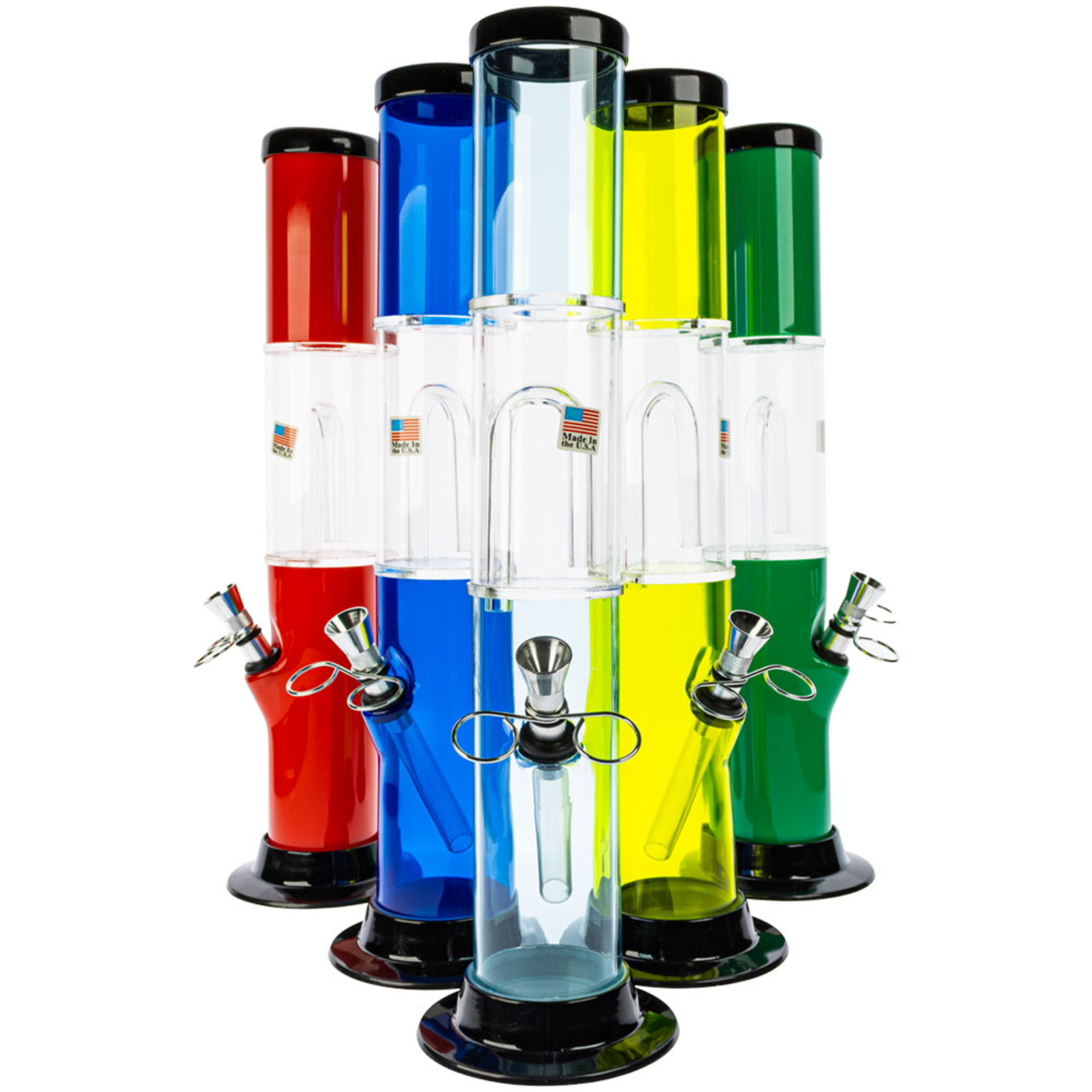 Acrylic Bongs Inexpensive American Made Bongs Waterbeds N Stuff