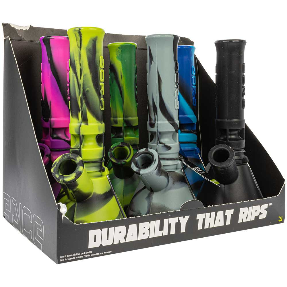 Eyce Alien Borosilicate Hand Pipe with Silicone Skin | Waterbeds "n" Stuff