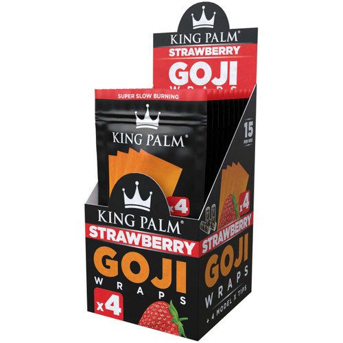 Strawberry Goji Wraps with Model X Tips, 4 Count | Waterbeds N Stuff