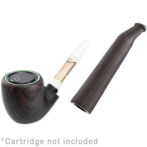 Pulsar 510 DL Pipe Shaped Vape - Black | Pipe Shaped Vaporizer Battery