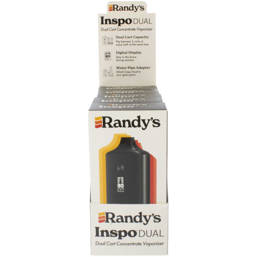 Randy's Inspo Dual - Dual Cart Concentrate Vaporizer - Noir Black ...