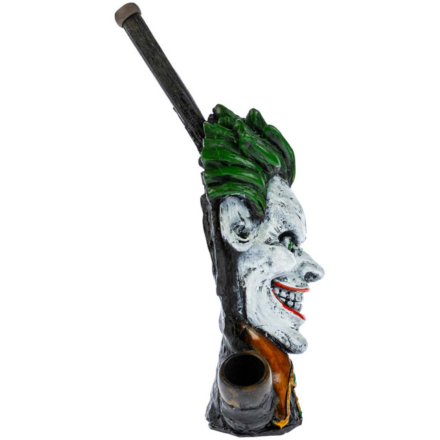 Green Hair Clown Pipe - Waterbeds 'n' Stuff