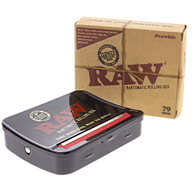RAW Retro Aluminum Storage Tube | RAW Natural Rolling Papers