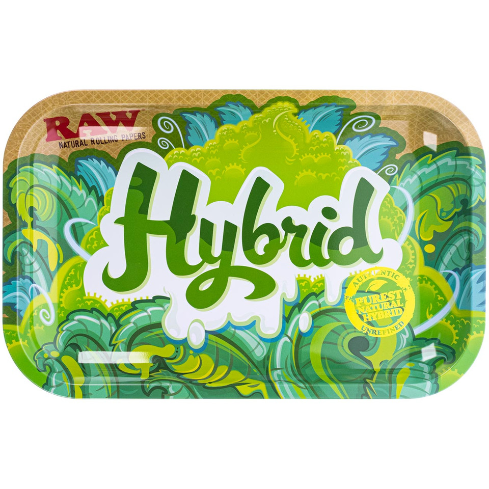 Raw Strain Series Metal Rolling Tray Hybrid Small Waterbeds N Stuff