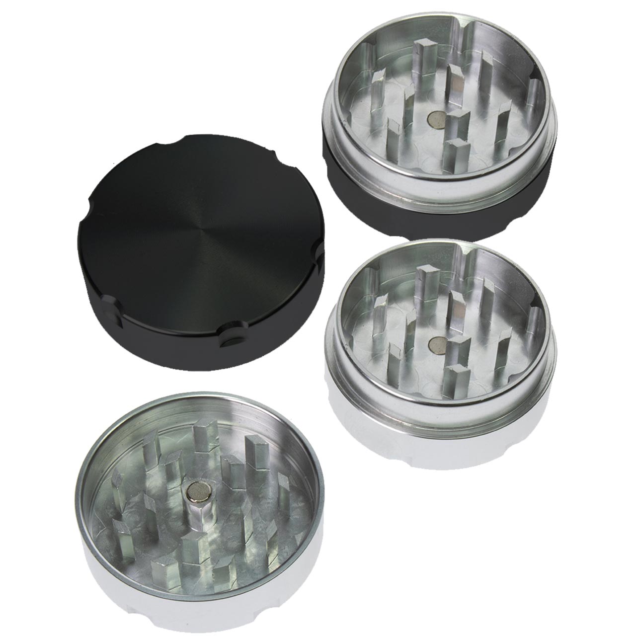 40mm 2 Part Grinder | Metal Weed Grinder