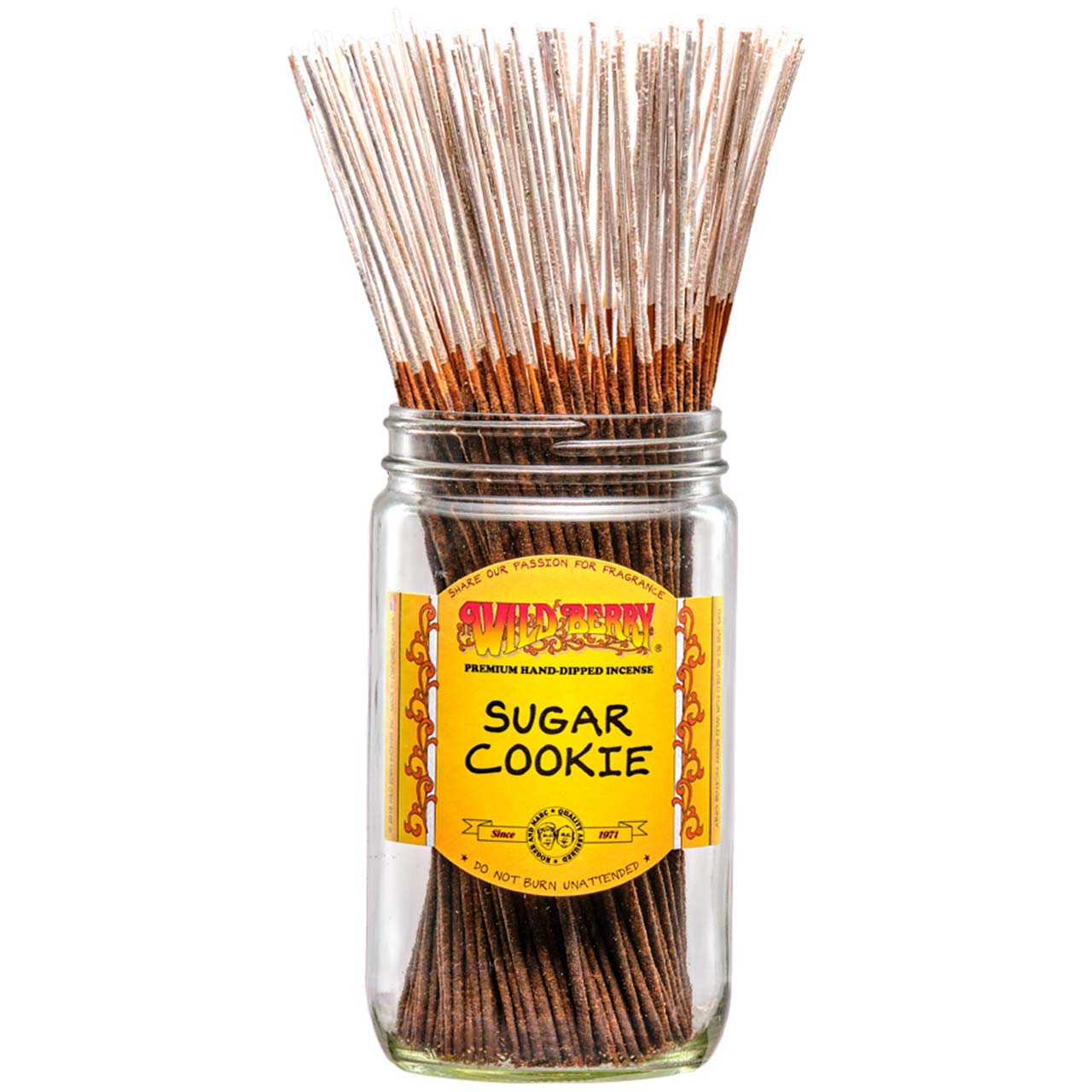 Wild Berry Traditional Incense Sticks - Sugar Cookie, 100 Sticks