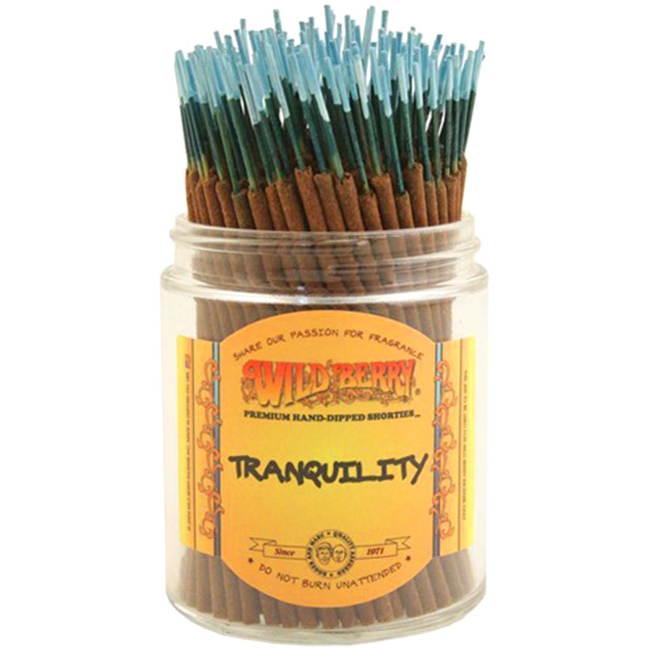 Wild Berry Shorties Incense Sticks - Tranquility, 100 Sticks