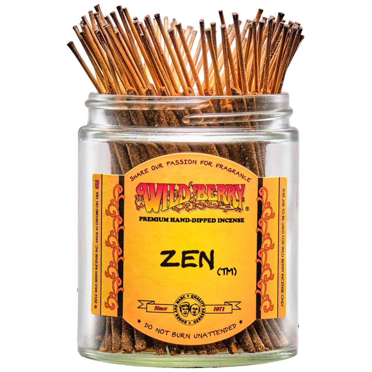 Wild Berry Shorties Incense Sticks - Zen, 100 Sticks
