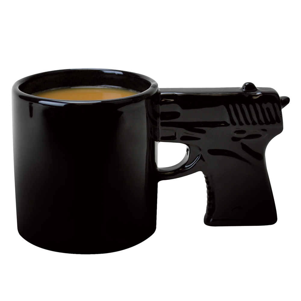Gun Mug | Coffee Mug That Looks Like a Gun