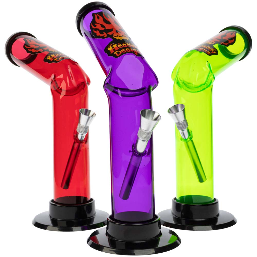 Headway 10" Skinny Lazy Boy Acrylic Bong