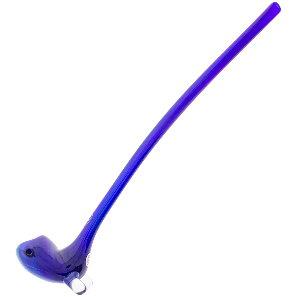 Jellyfish Glass "Silver Mine" Gandalf Pipe | 12" Fumed Glass