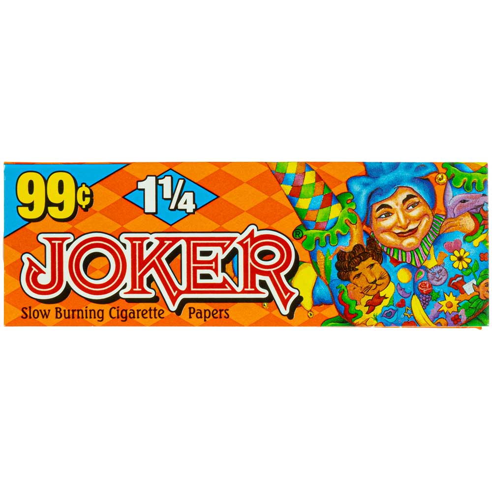 Joker Orange 1 1/4 Slow Burning Rolling Paper | Joint Paper