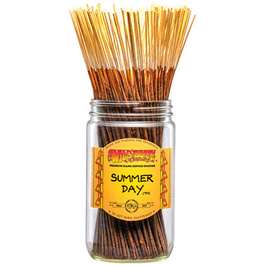 Wild Berry Traditional Incense Sticks - Summer Day, 100 Sticks