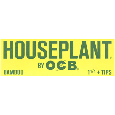 Houseplant Bamboo Rolling Papers + Tips - 1 1/4 | Waterbeds 'n' Stuff
