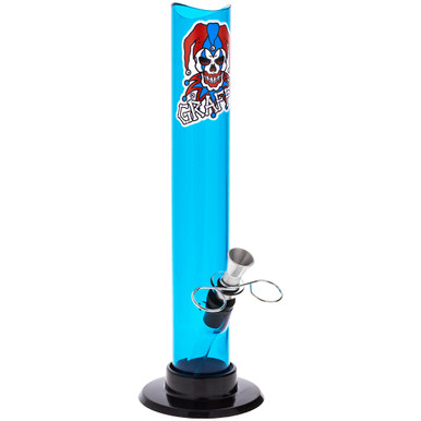 Graffix 10" Skinny Straight Bong | Acrylic Water Pipe