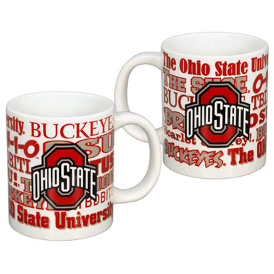 Ohio State Buckeyes Giant 20 oz Wordmark Mug | OSU Mug