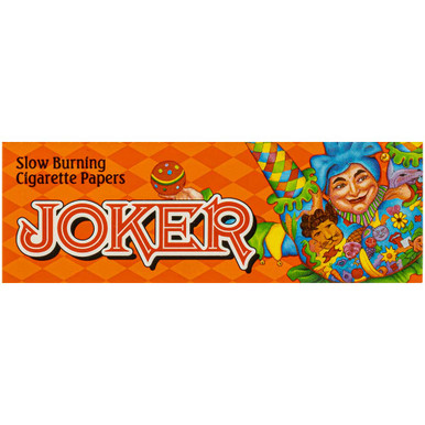 Joker Orange Slow-Burn 1 1/4 Rolling Paper | Rolling Papers