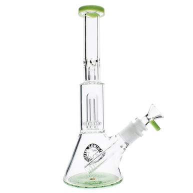 Flying Pig 10" Multi Perc Beaker Bong - Waterbeds 'n' Stuff