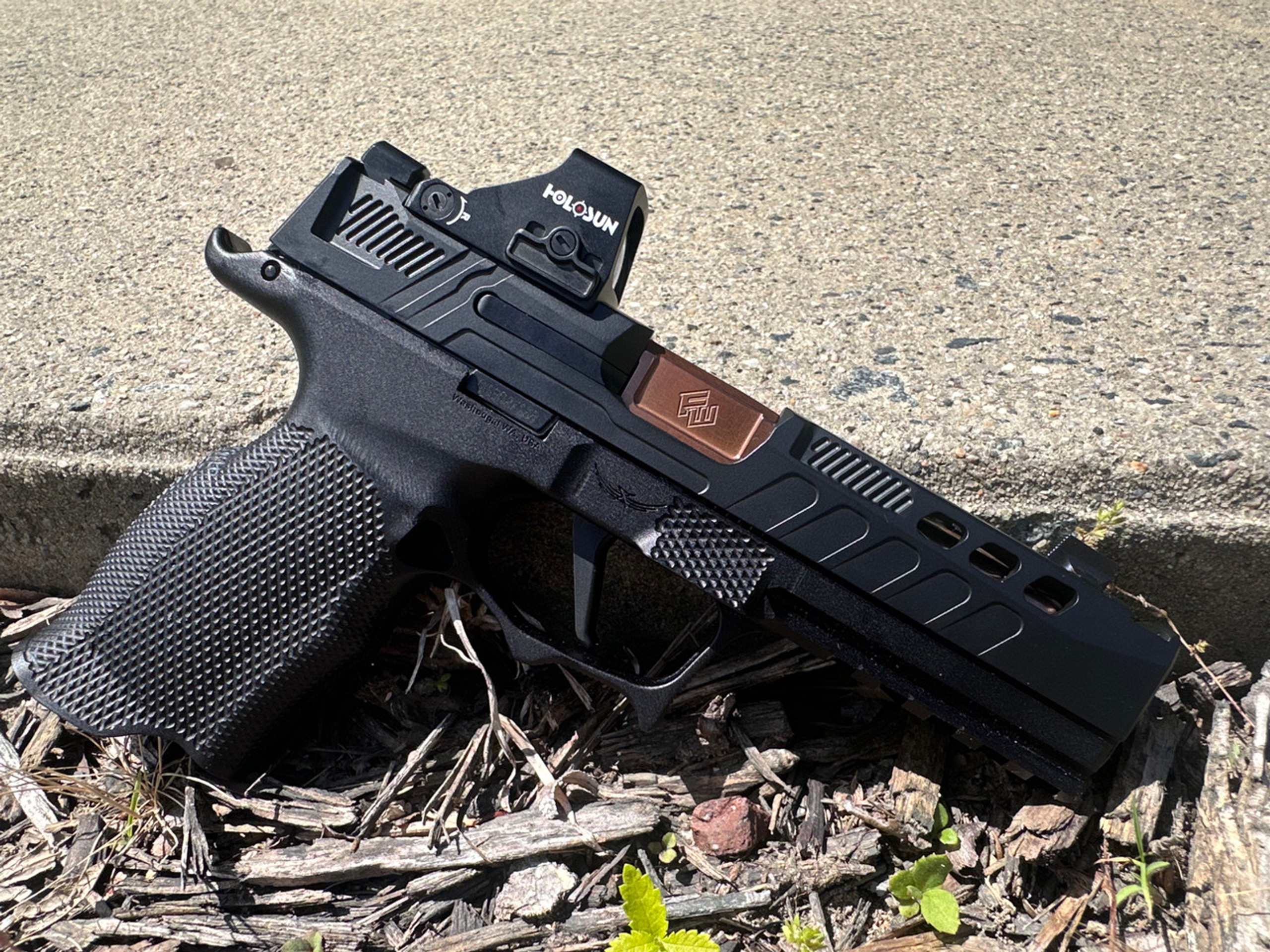 Fdez Werx P365 FUSE Full-Size 4.3" Slide with Optic mount