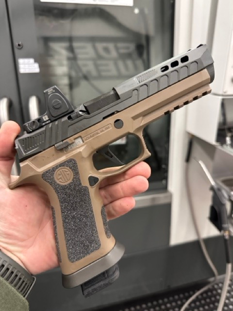 Fdez Werx Comp'd P320 Full-Size Slide with Optic mount