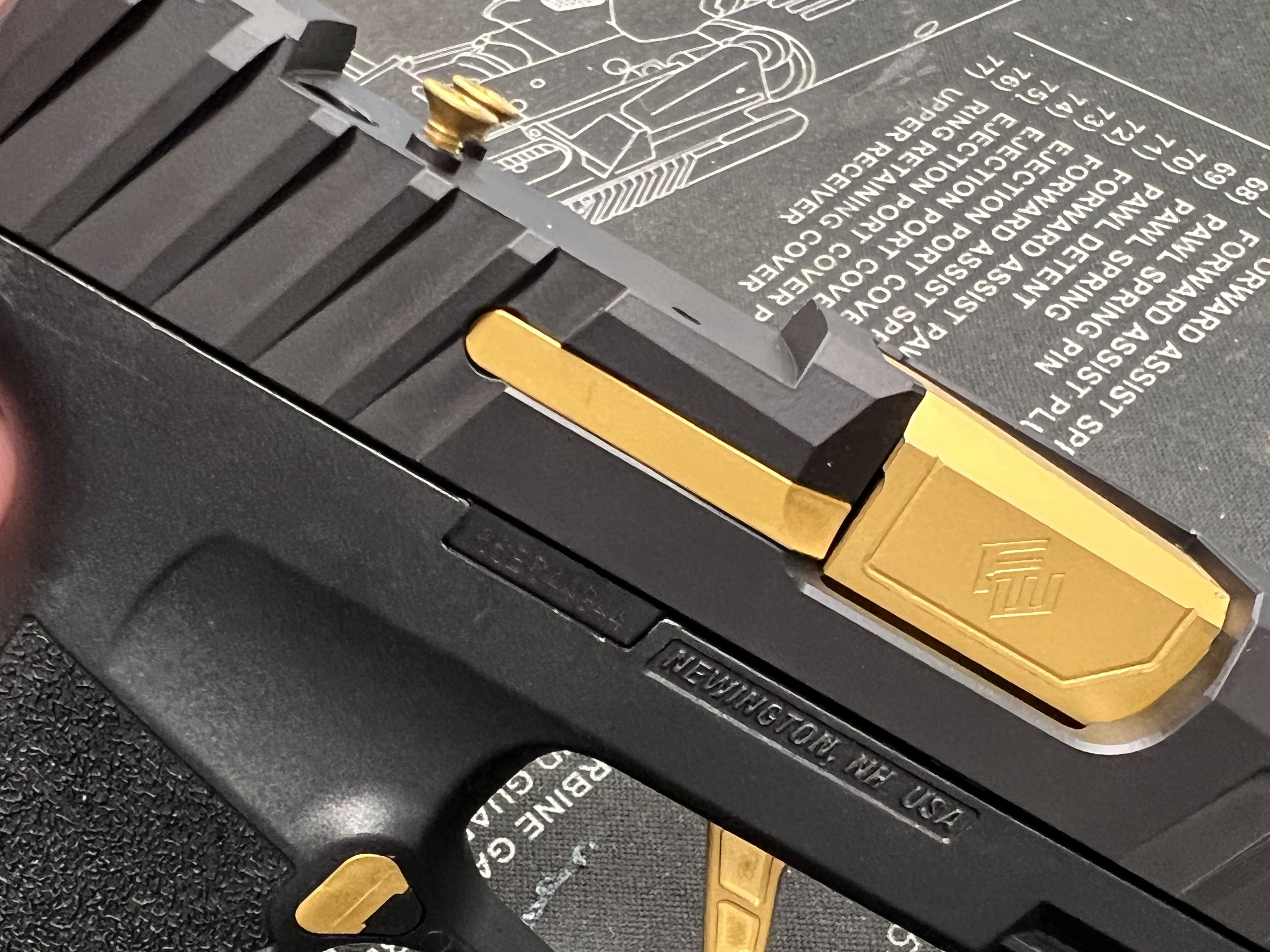 P365/ P365XL Extractor Kit - GOLD PVD