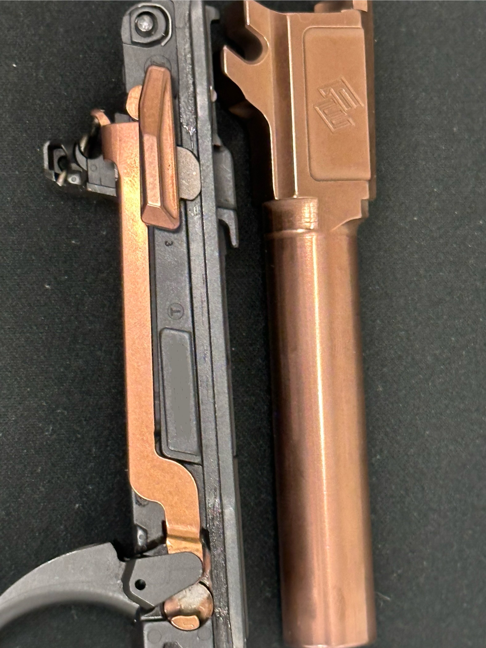 P365 / P365XL Magazine Release - GOLD PVD