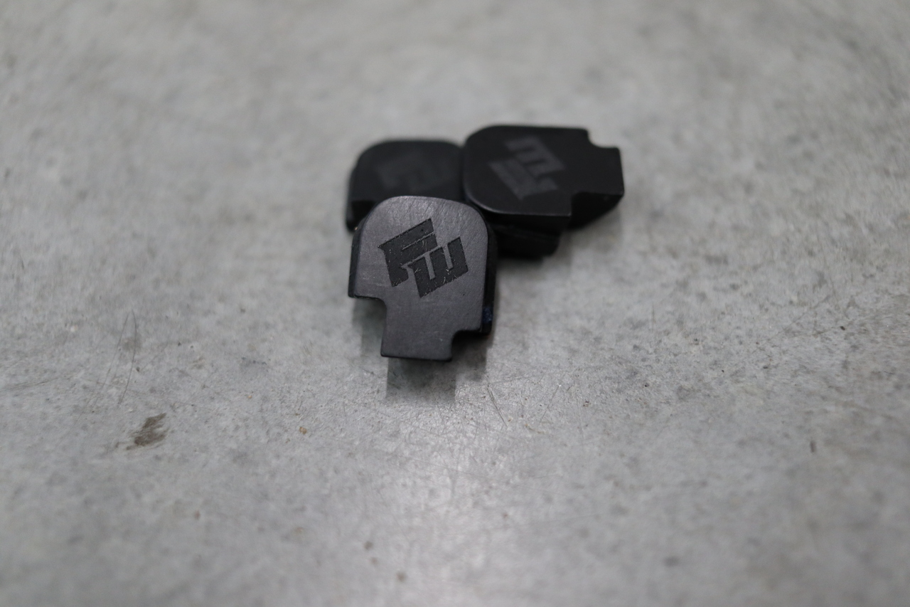 P365 Slide Cap / Back Plate - Aluminum - Black