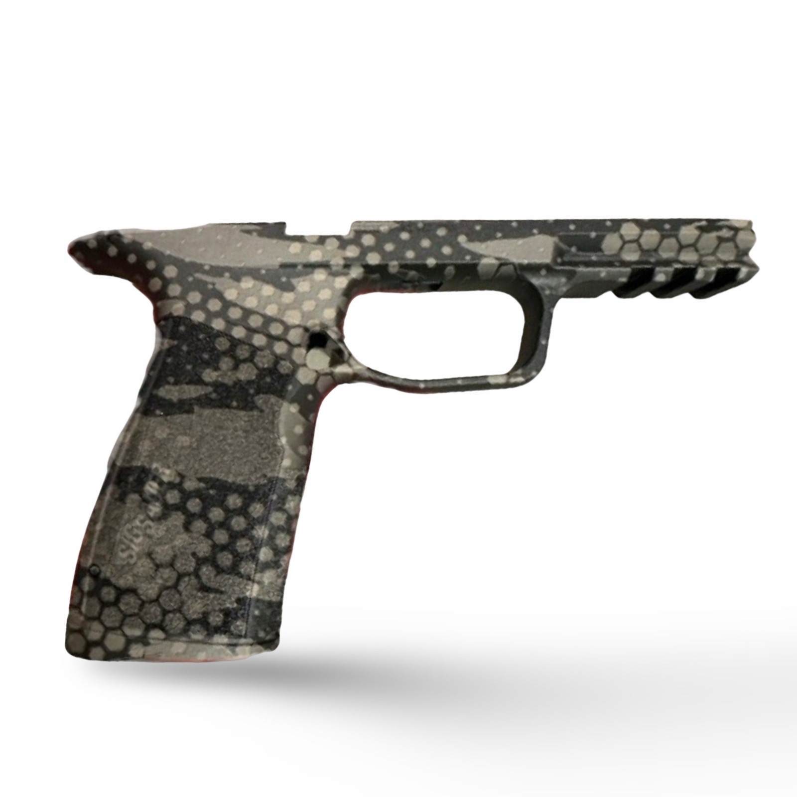 P365 Custom Black Snake Stripe Grip Modules