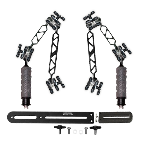 Ultralight Dual Handle Tray For GoPro with Handles