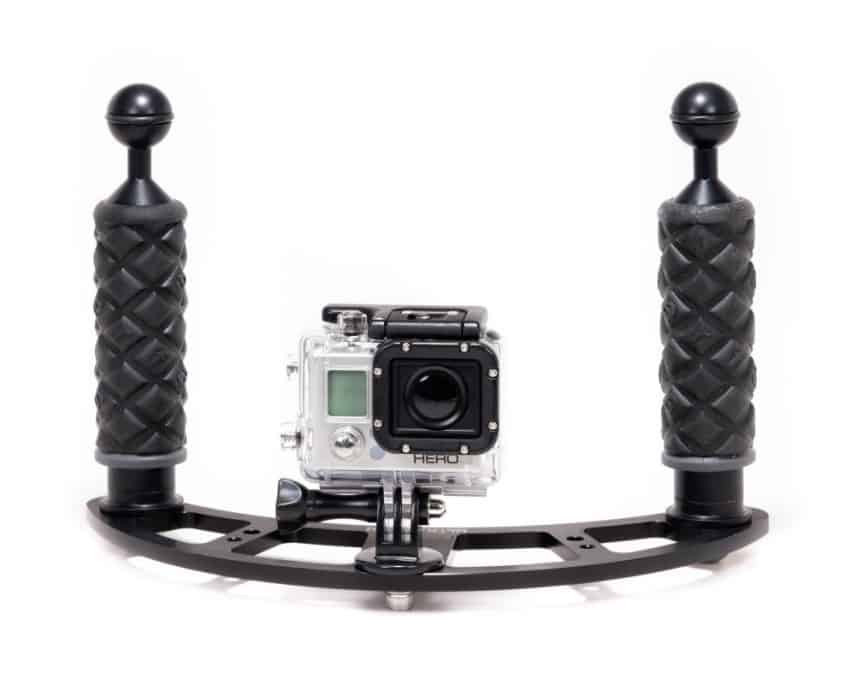 BTS Double Handle GoPro Tray for Underwater