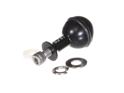 Ultralight BA-HS Threaded Ball Adapter with 1/4"-20 x 7/8" Bolt and ...