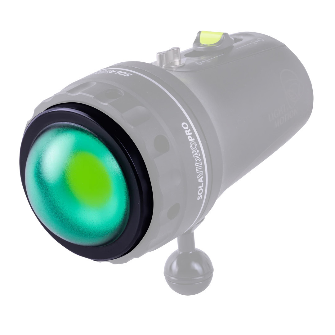Light & Motion Sola Greenwater Dome Port Filter