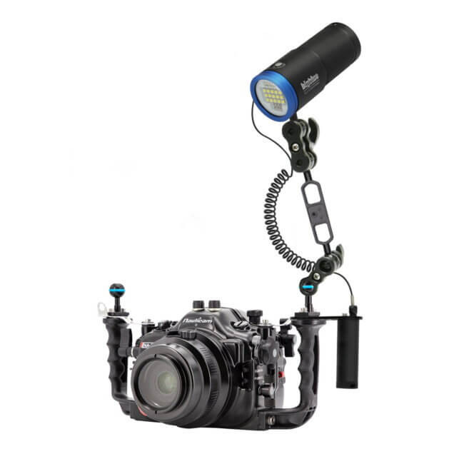 BigBlue 11,000 Lumen Video Light + Blue Fluoro Light Combo