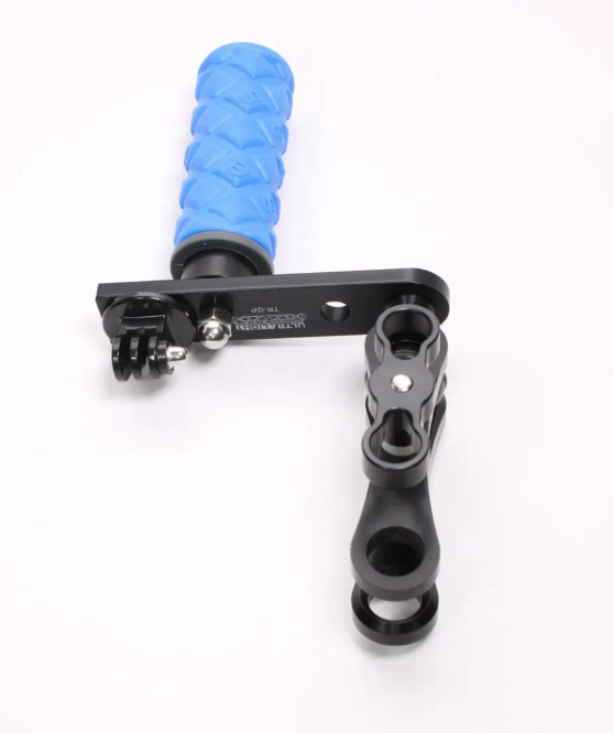 Ultralight Gopro Tray Kit with Pristol Grip & Clamp