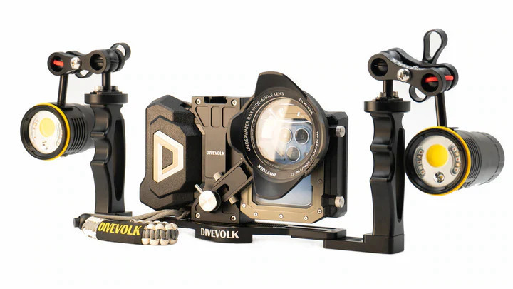 DIVE VOLK Dual Handle Underwater Camera Tray