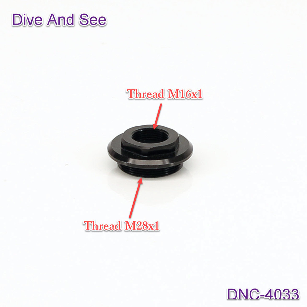 Dive and See Thread Reducer M28 to M16 for Nauticam