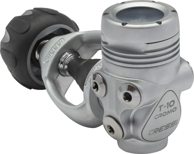 Cressi T10-SC CROMO / GALAXY-R Scuba Regulator