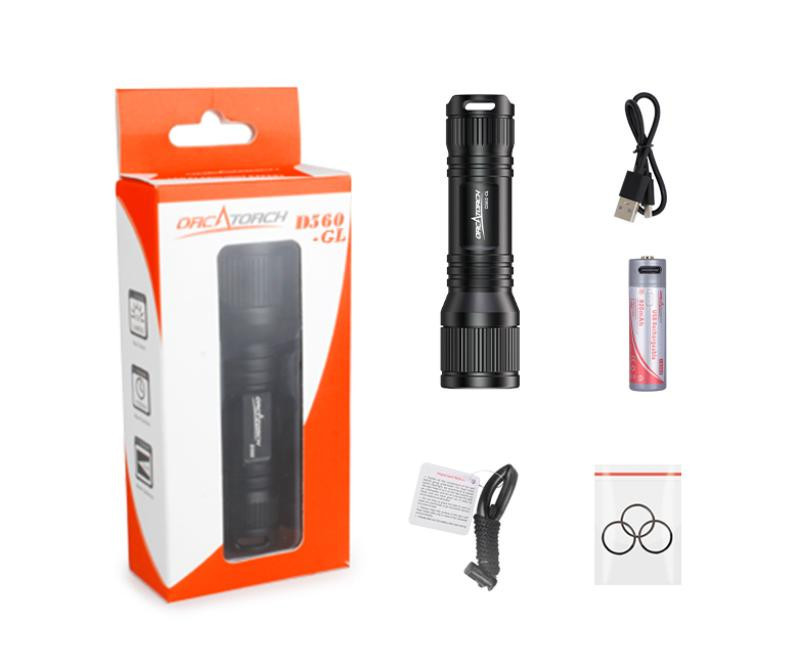 OrcaTorch D560-GL Laser Light