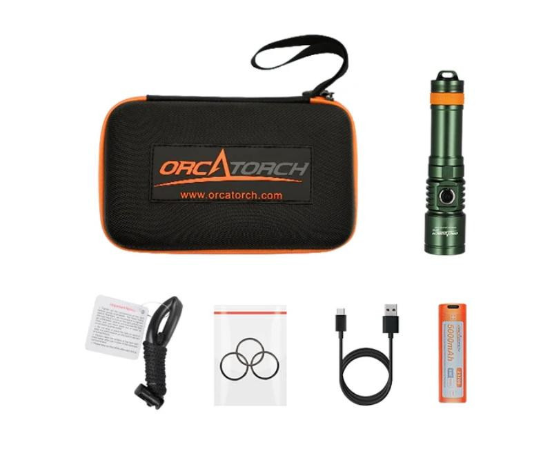 OrcaTorch D710 Dive Light