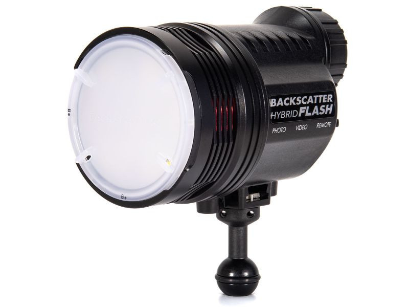 Backscatter Hybrid Flash White 140° Flat Diffuser