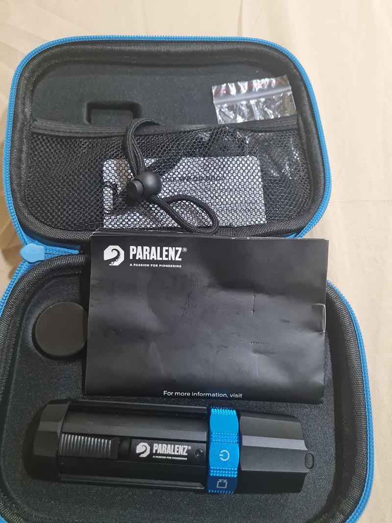 USED: Paralenz Dive Camera PLUS Underwater Action Camera