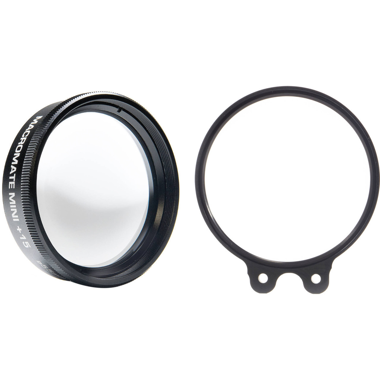 FLIP +15 MacroMate Mini Underwater Macro Lens with 55mm Filter Holder