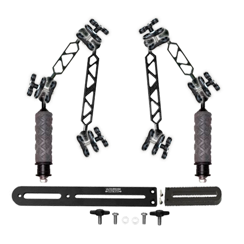 Ultralight Dual Handle Tray For GoPro with Handles